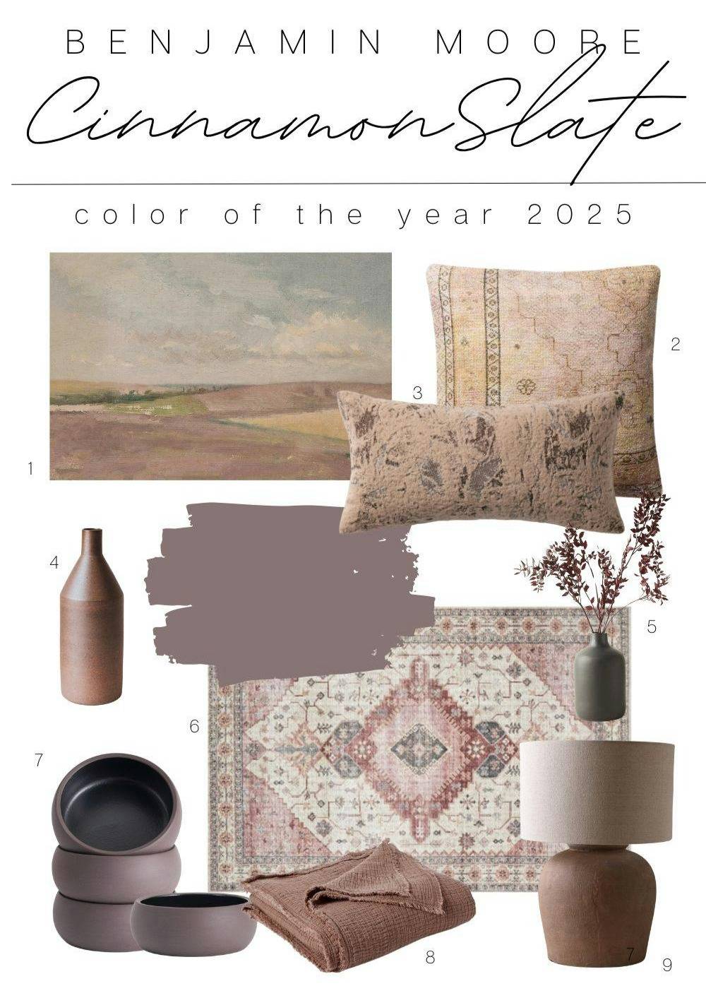 Paints Color Trends for 2025 - Think Muted & Moody