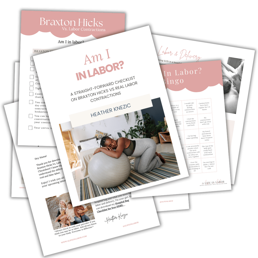 How to Know You’re in Labor (Free PDF) | Real Signs vs. Braxton Hicks