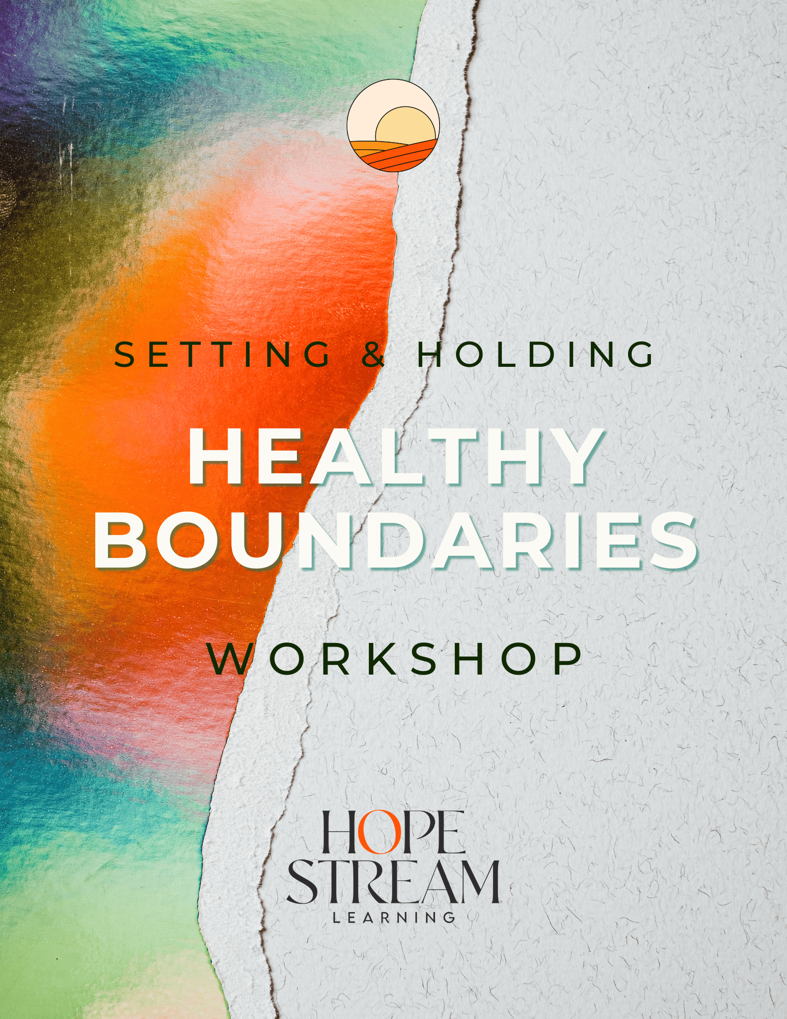 May 2025 Boundaries Workshop