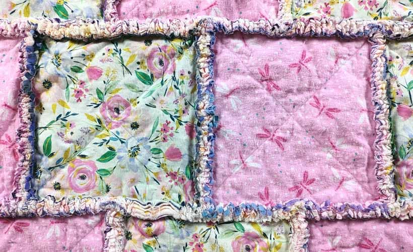 Cotton & FlannelRag Quilt Tutorial