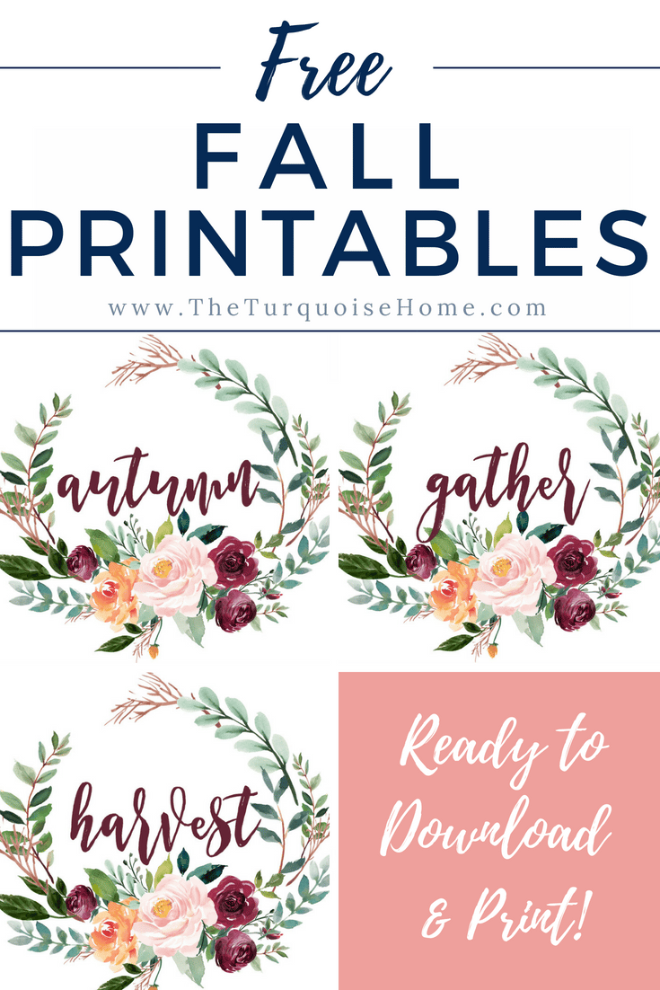 Grab your FREE Fall Printables!