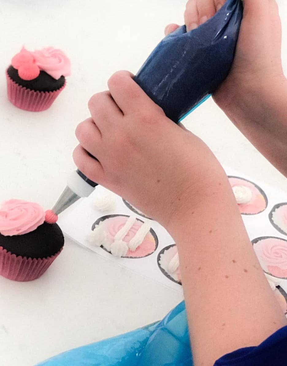 Cupcake Decorating Practice Sheet