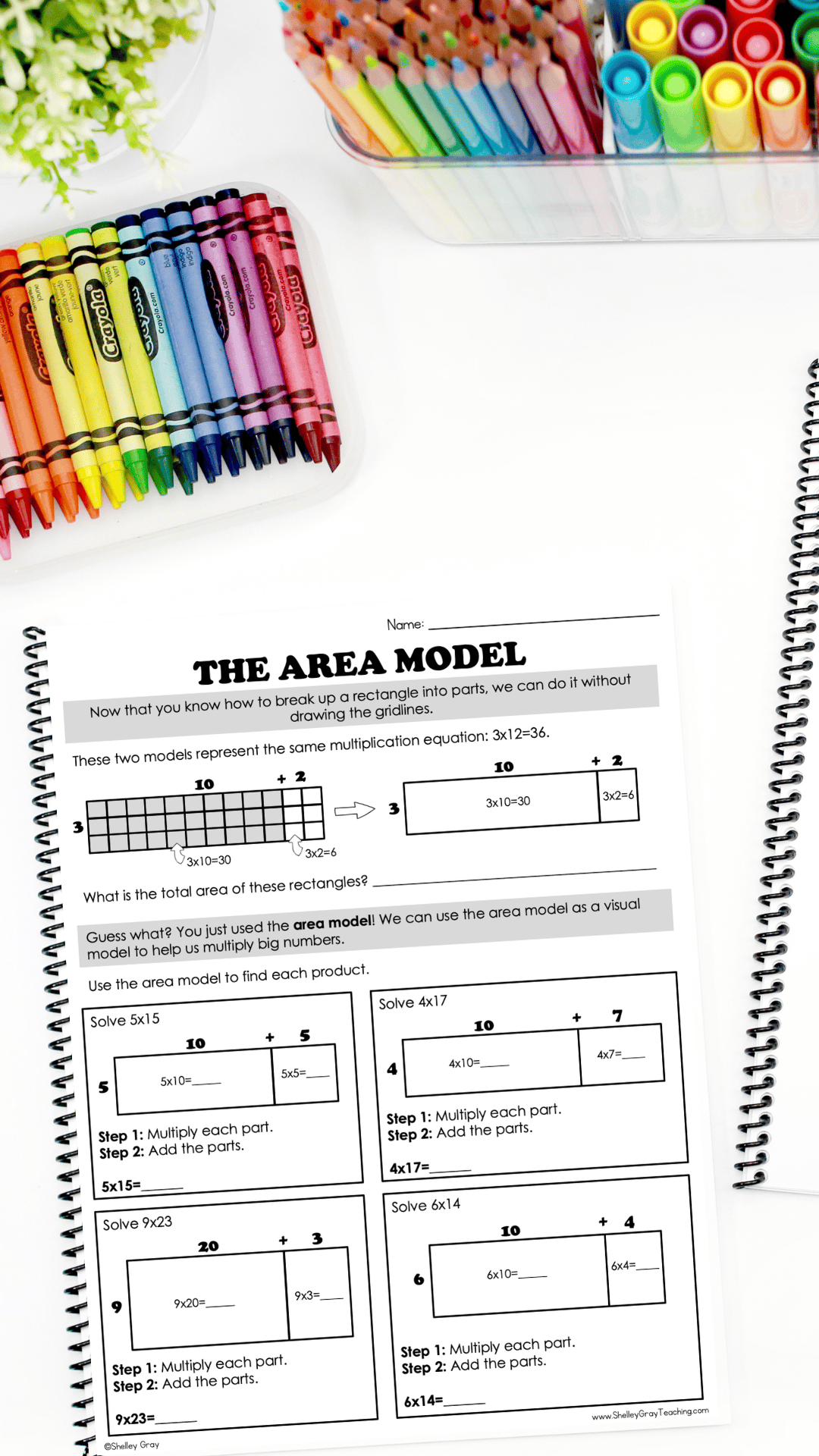 Teach Multi-Digit Multiplication Conceptually Using the Area Model
