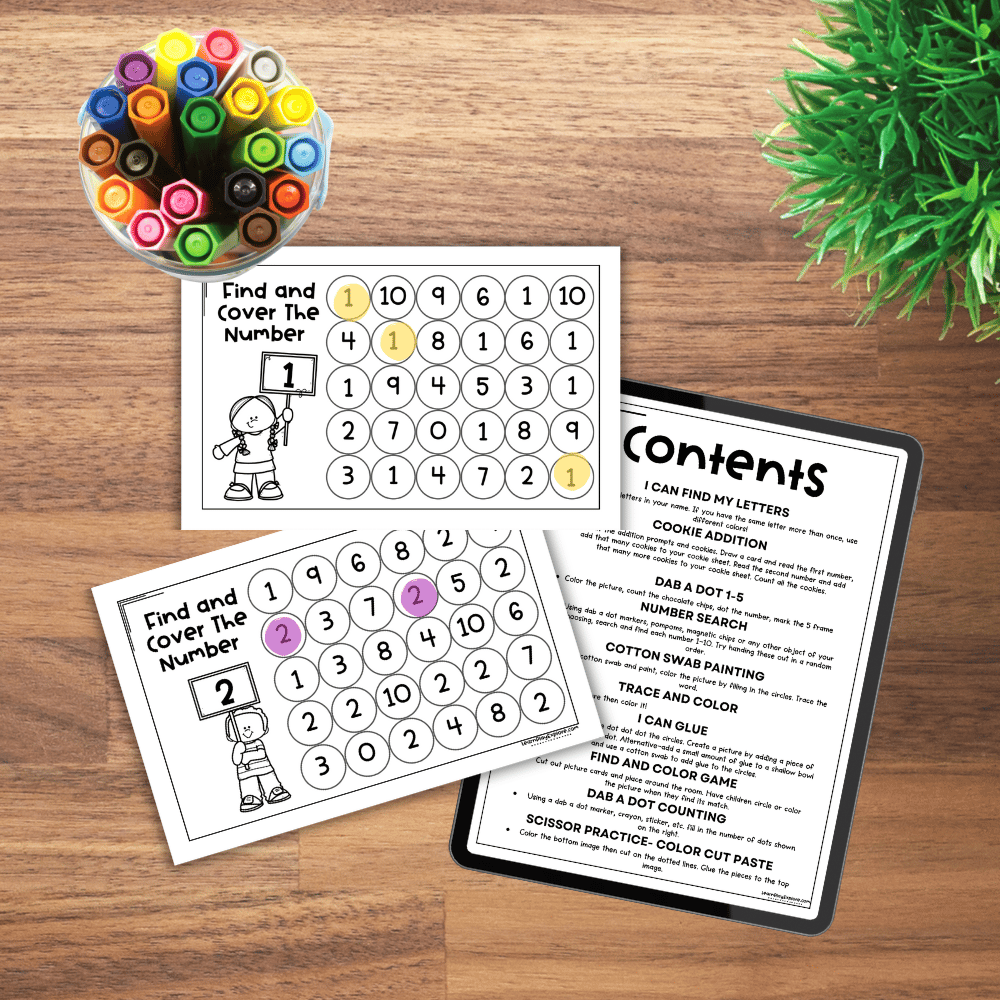 Little Learners Activity Bundle -free