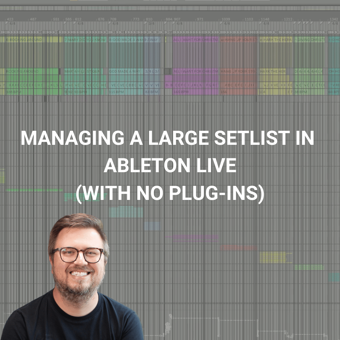 Can You Manage Large Setlists in Arrangement View?