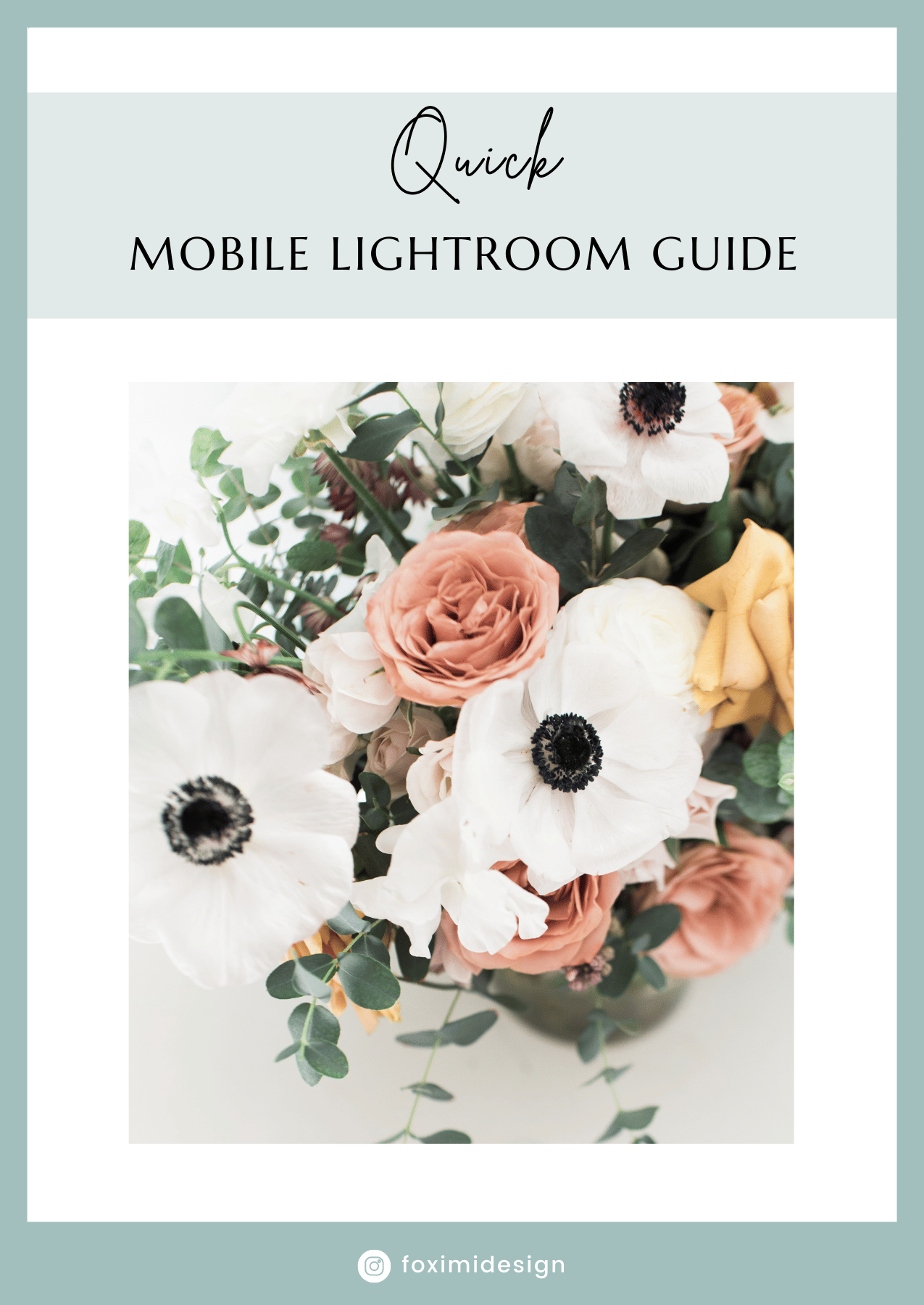 Quick Lightroom Guide