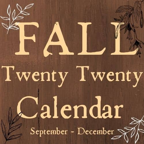 Free Fall Calendar