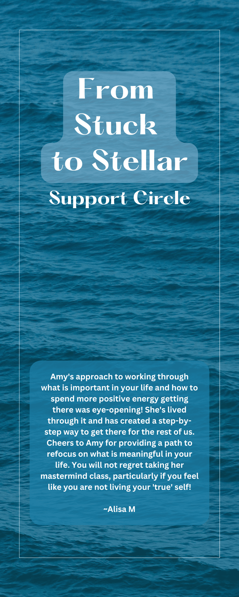 From Stuck to Stellar Support Circle