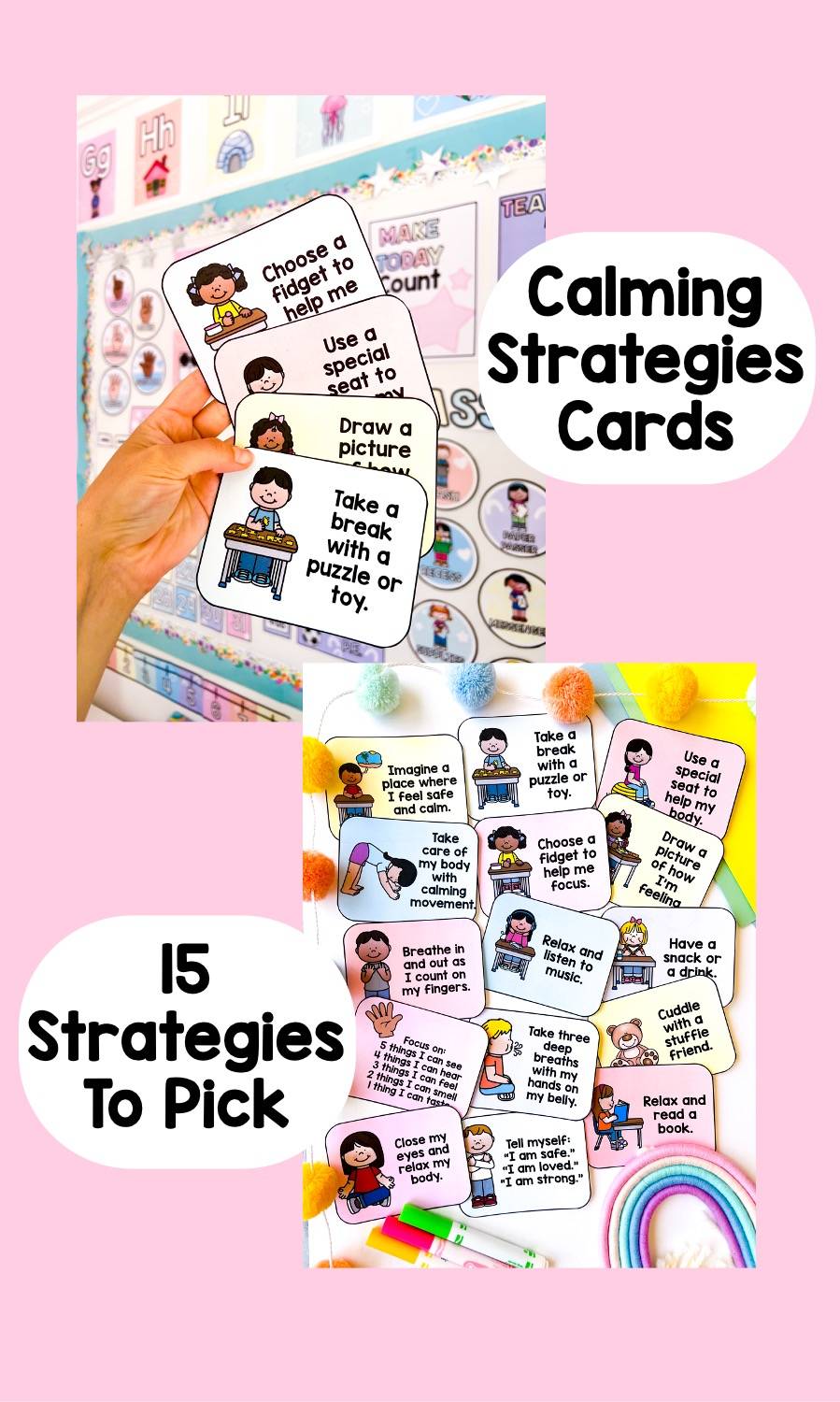 FREE Calming Strategies Cards