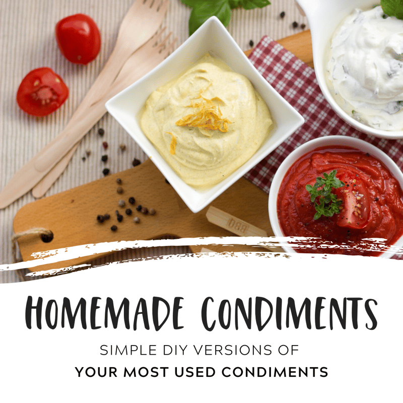 3 Easy Condiments You Can Make at Home — Tsirona