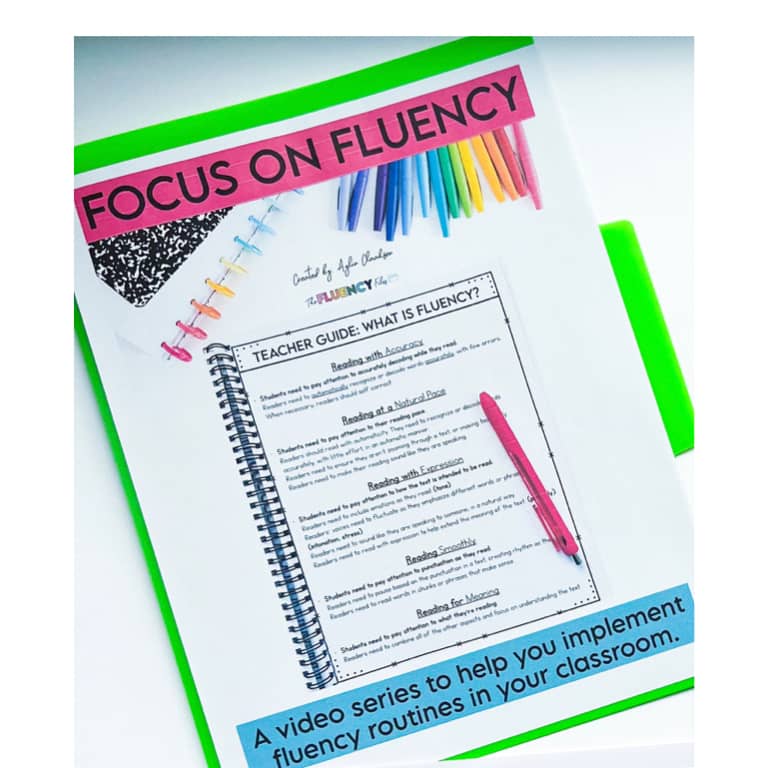 Focus on Fluency