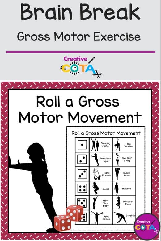 Free Gross Motor Brain Break
