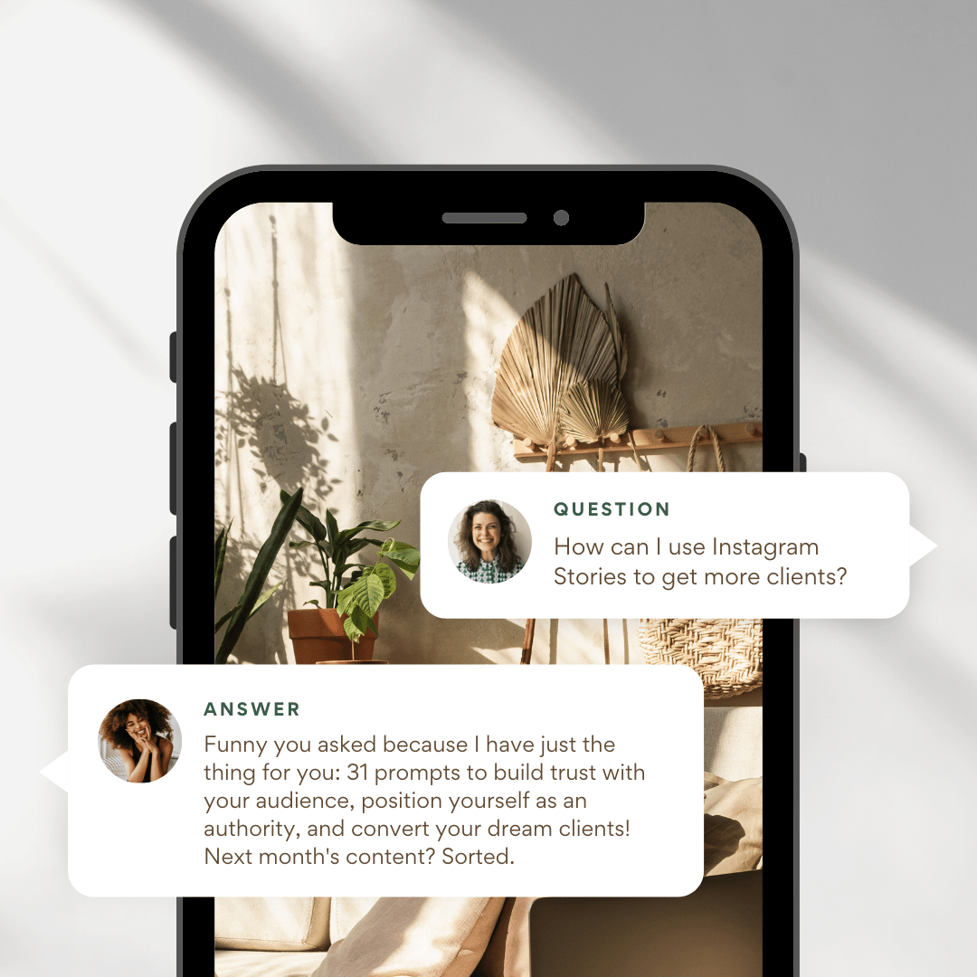 31 IG Story Sales Prompts