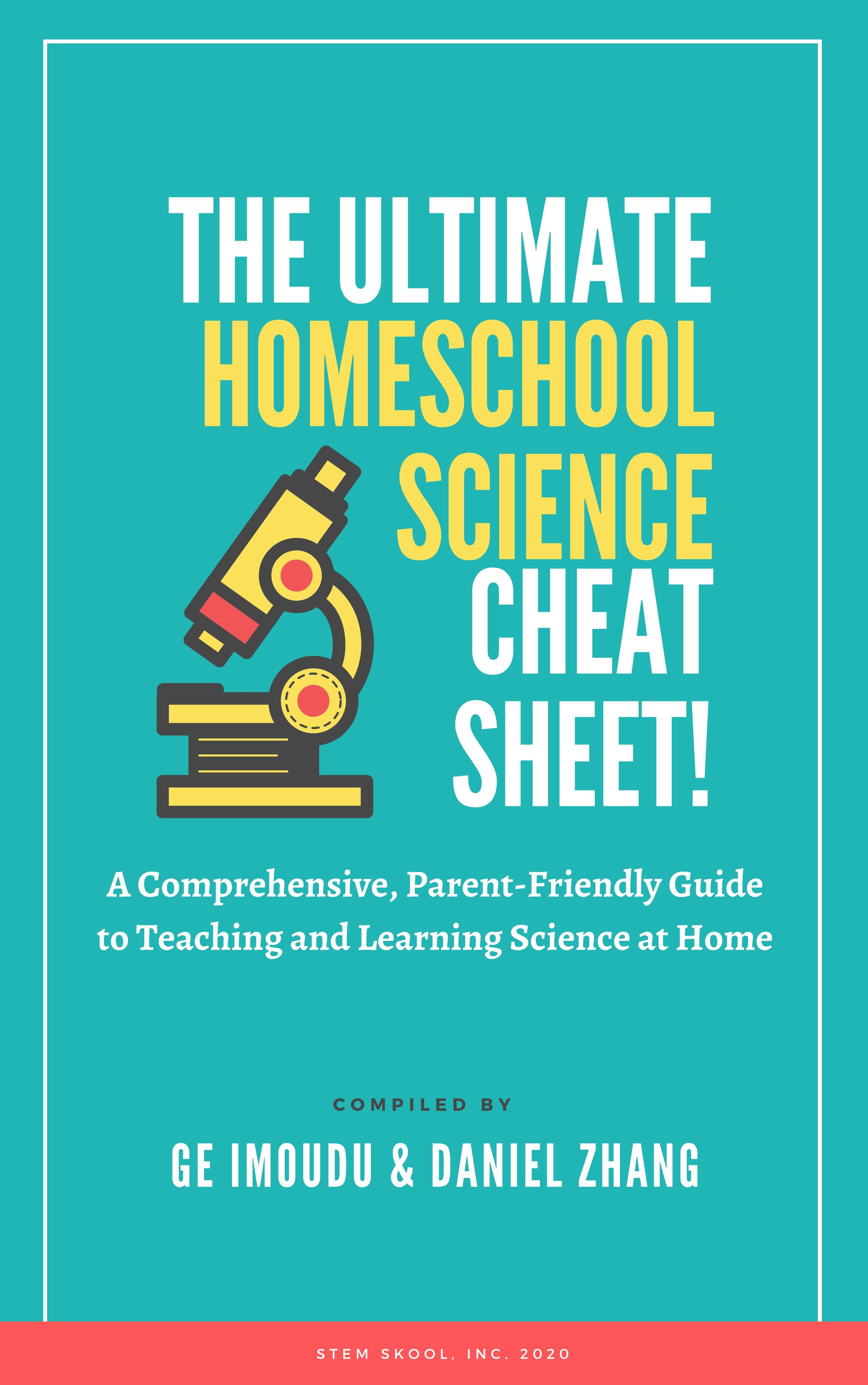 The ULTIMATE Homeschool Science Cheat Sheet