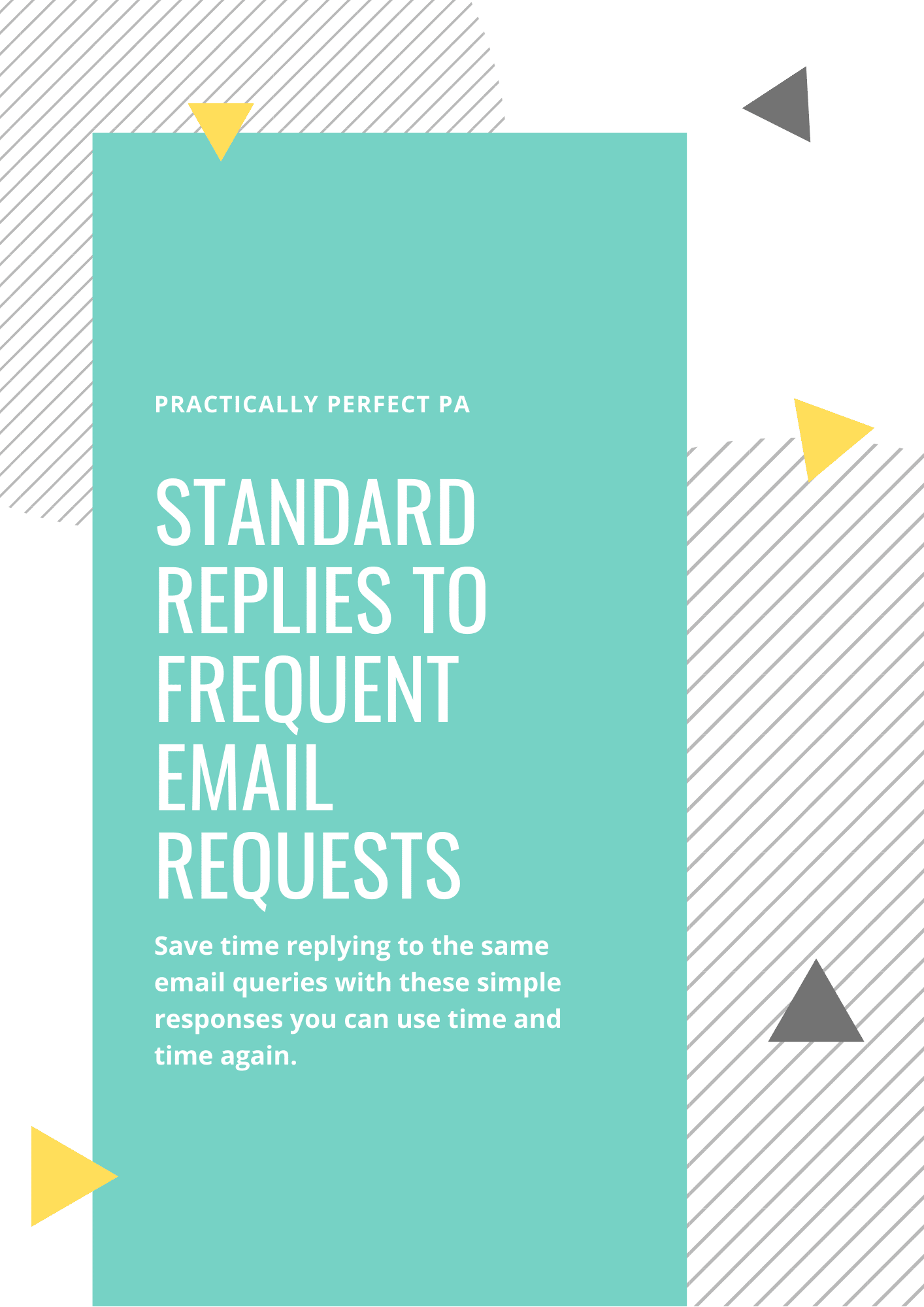 Standard replies to frequent email requests