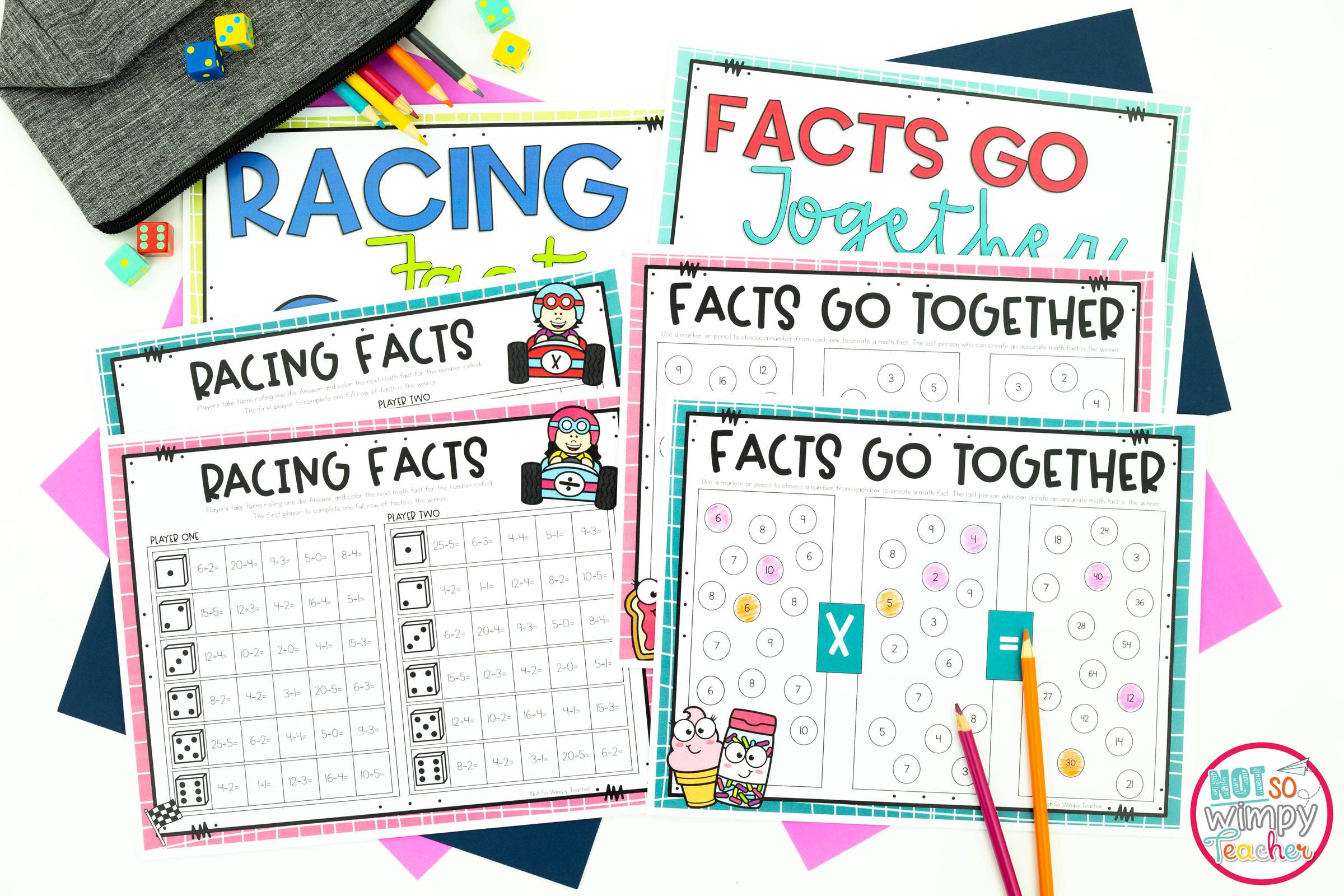 Free Math Fact Games