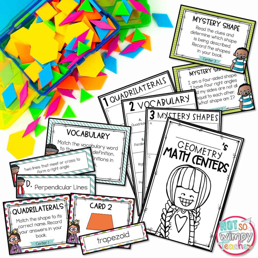 FREE Third Grade Math Centers