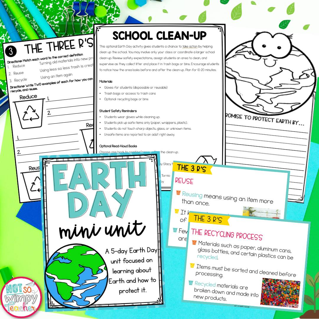 Free Earth Day Mini Unit