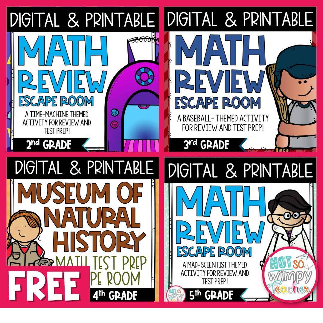 Free Math Escape Rooms