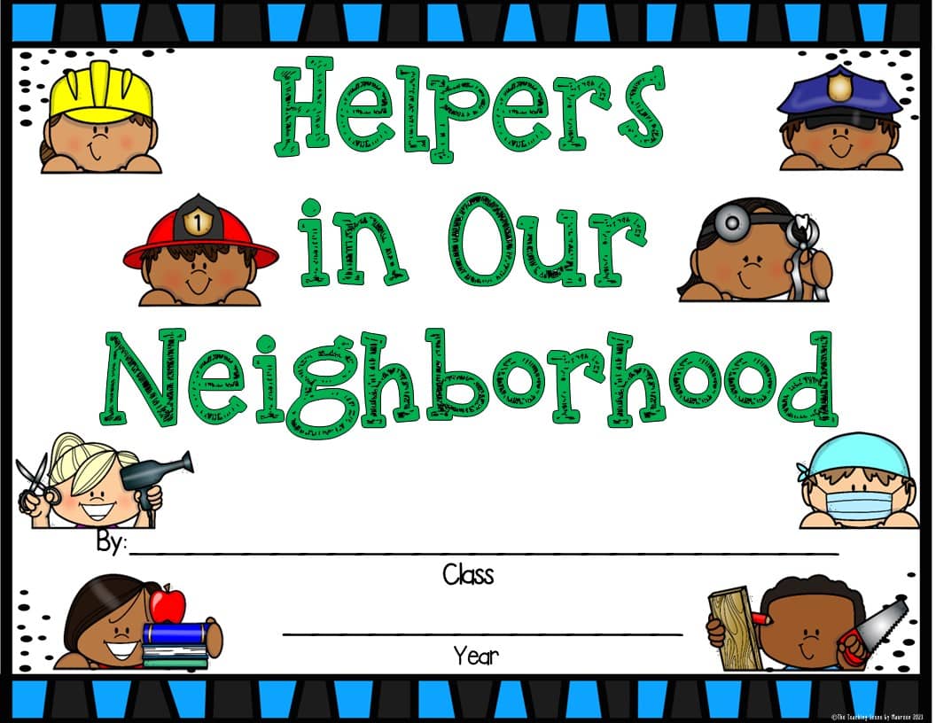 Community Helpers Children's Books With Literacy Extension Ideas