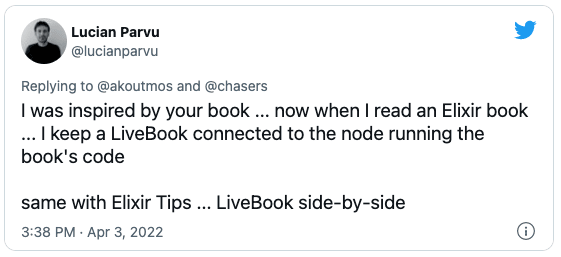 Elixir Patterns book & livebooks