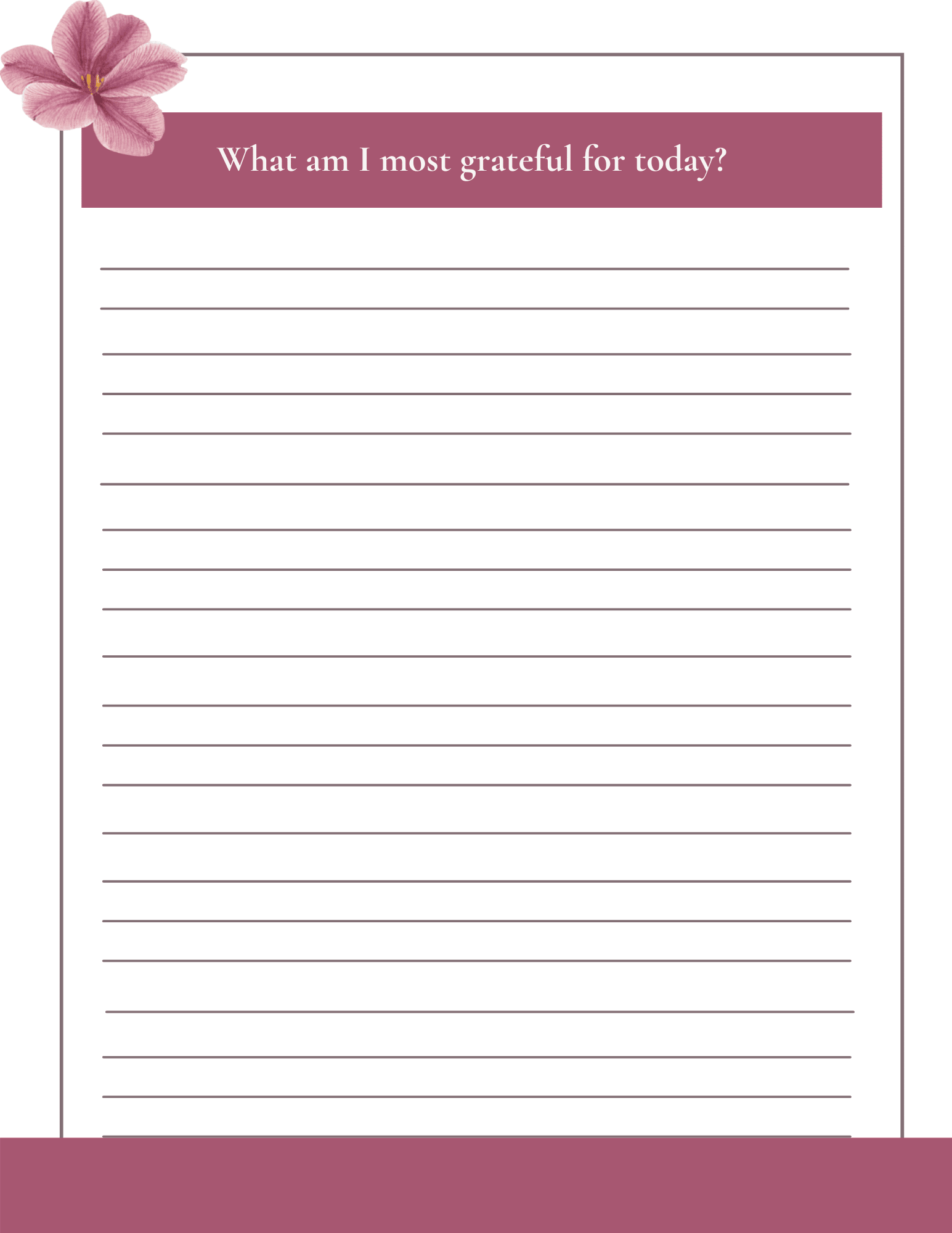 Instant Download- Print out at home! 30 Day Self -Care Journal with ...