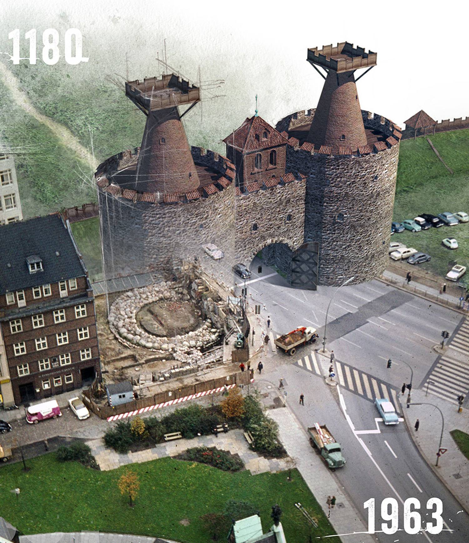 My Latest Museum Illustrations of Medieval Hamburg