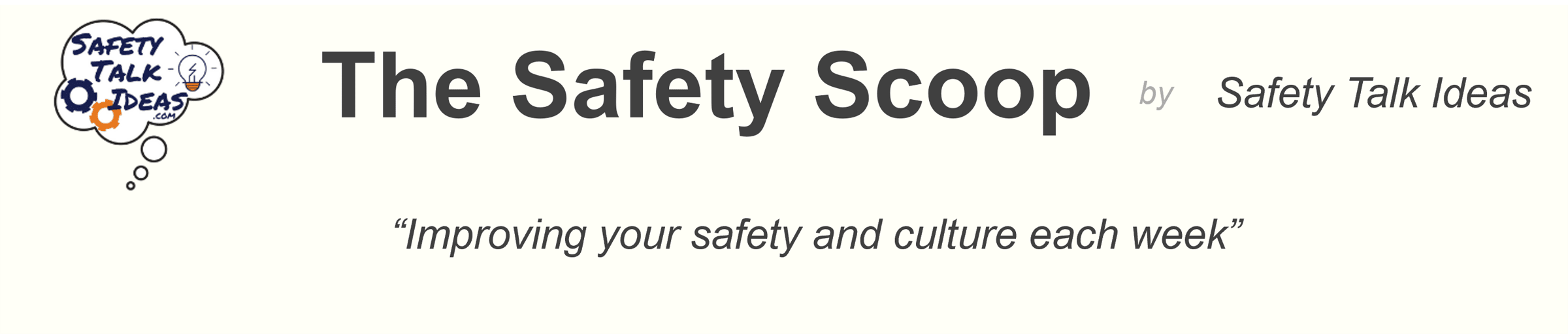 Being Observant - Safety Talk Ideas