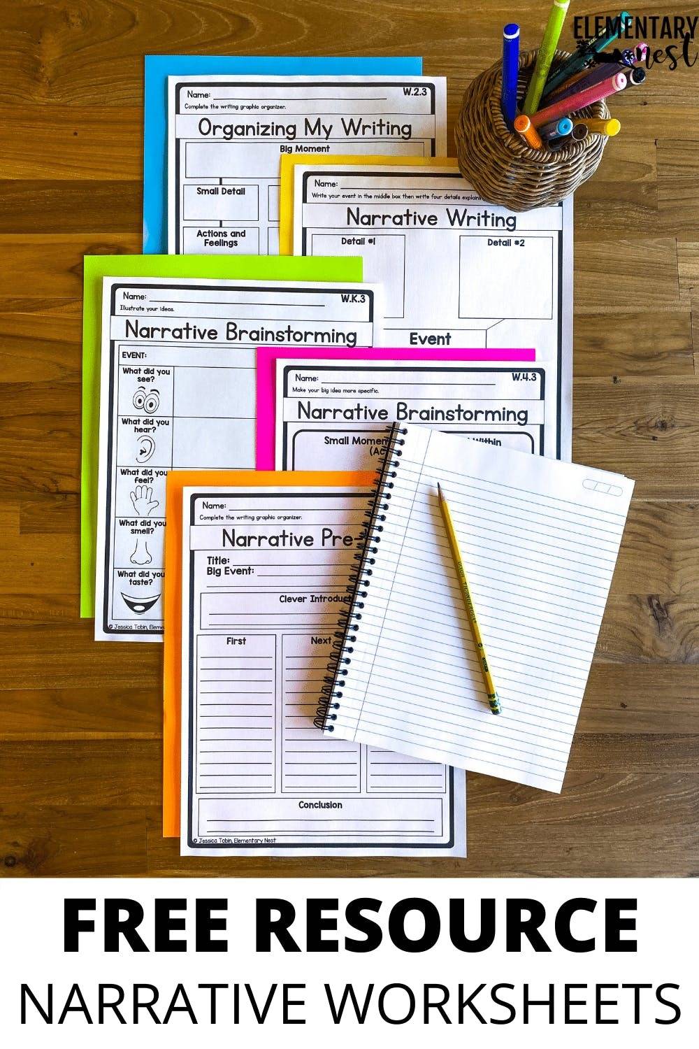 Sign up to receive a writing freebie...
