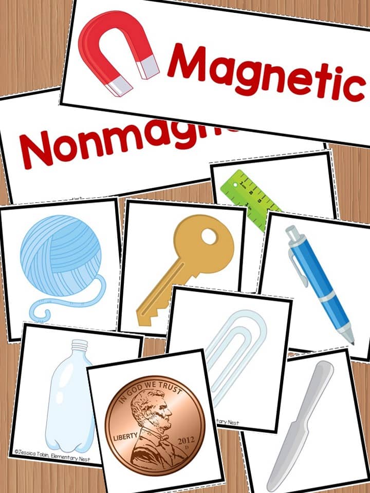 Get a FREE Magnetic or Nonmagnetic sorting activity!