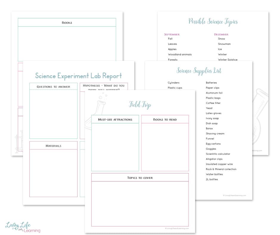 Science Unit Planner