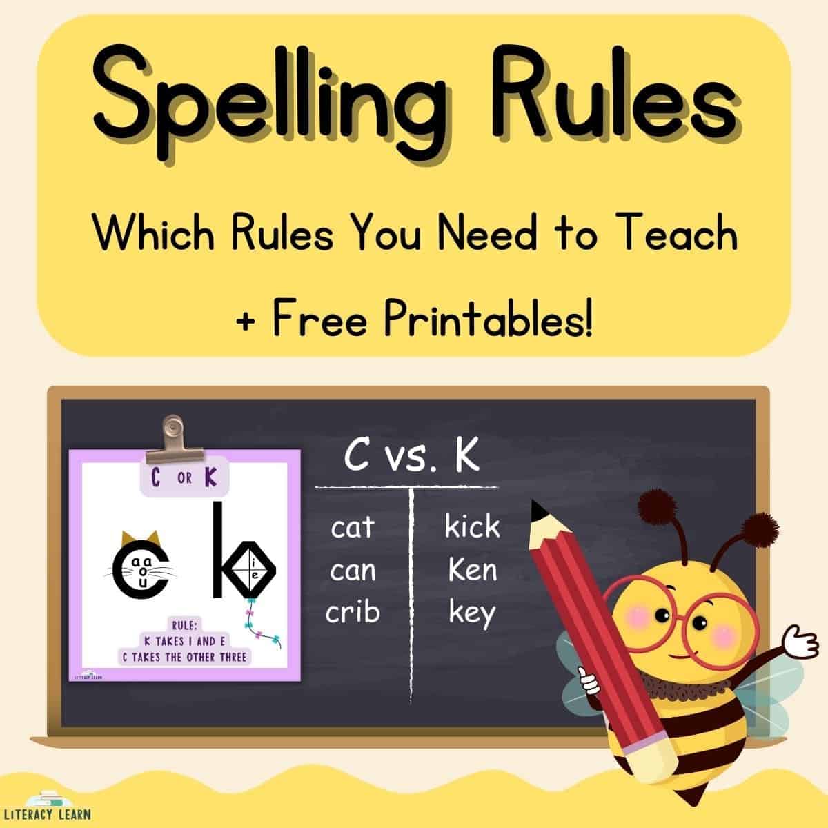 Spelling Rules Which Rules To Teach Free Printables