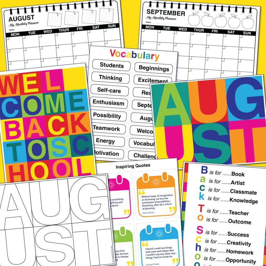 FREE Back to School Creativity Kit for Busy Teachers