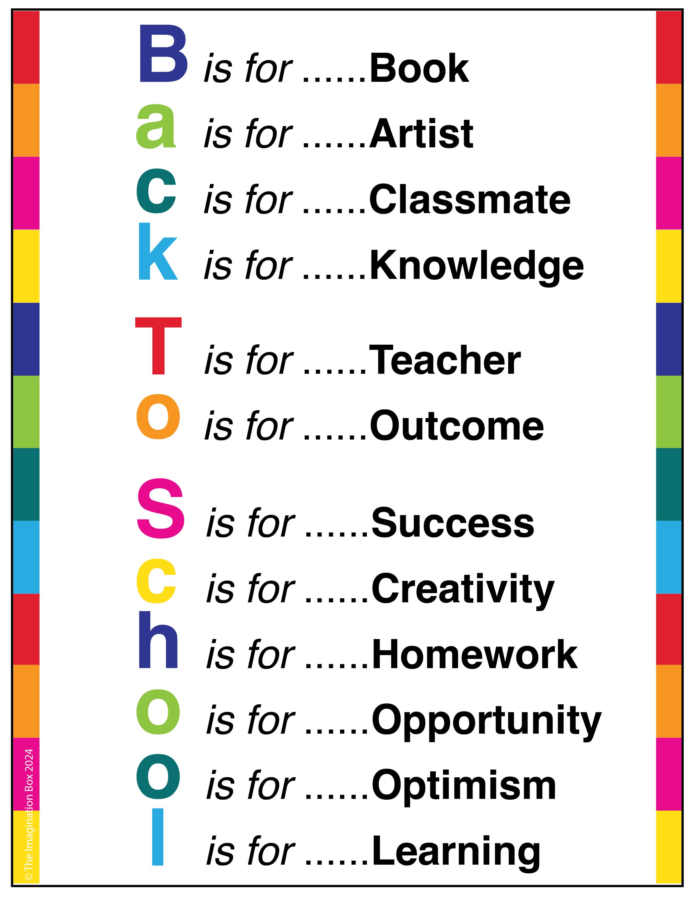 FREE Back to School Creativity Kit for Busy Teachers