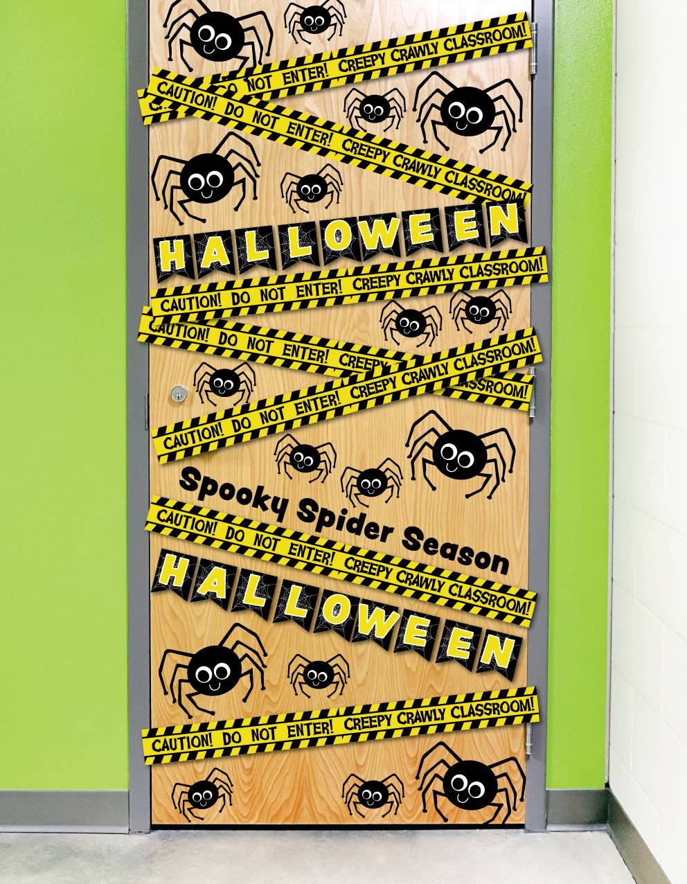 Spooky Halloween Classroom Door Kit Free Printable