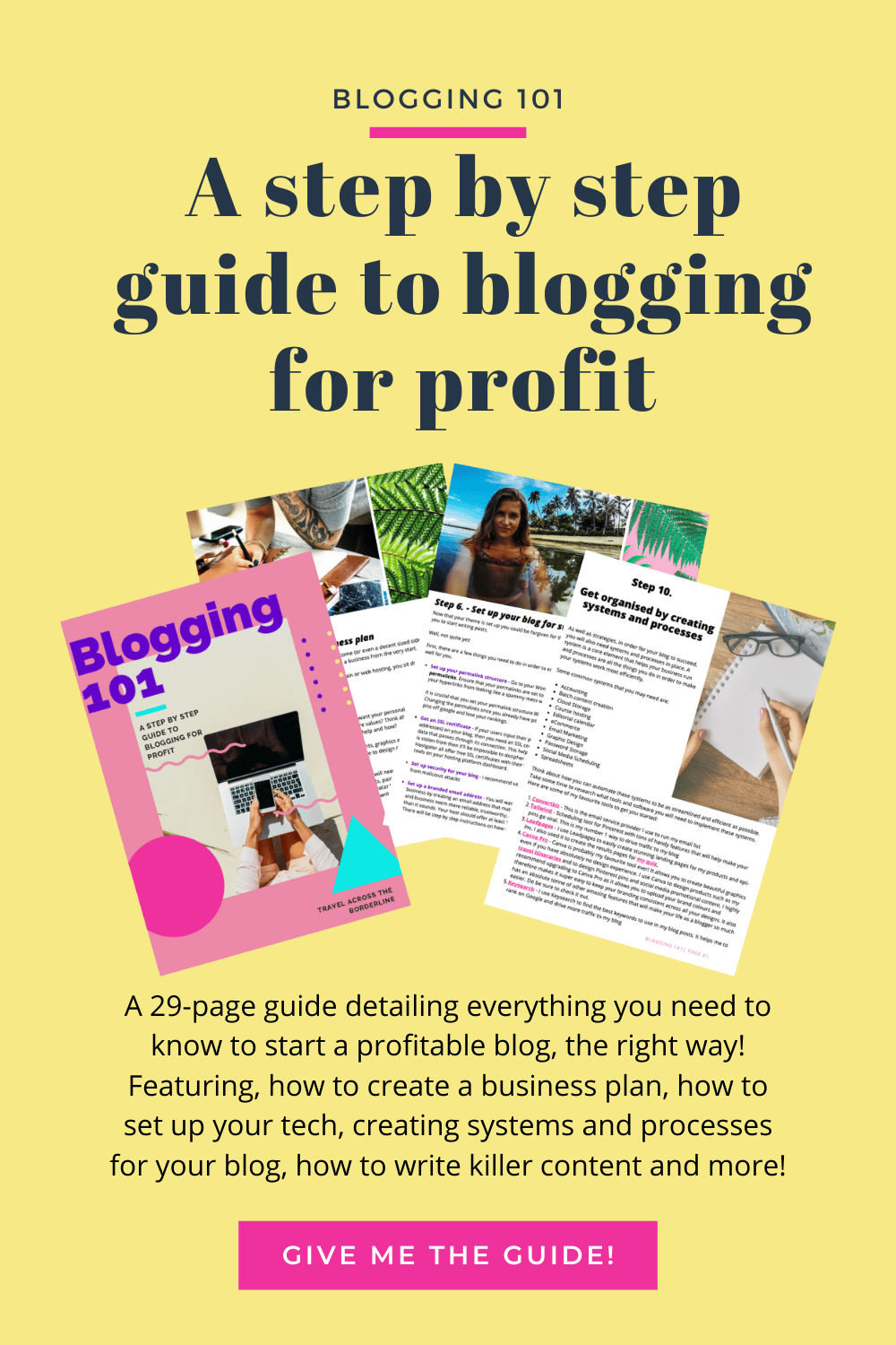 Blogging 101 - A guide to starting a profitable blog the right way