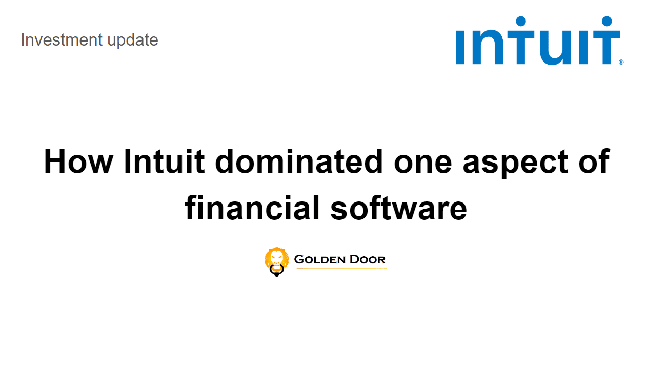 What is Intuit's current business model?