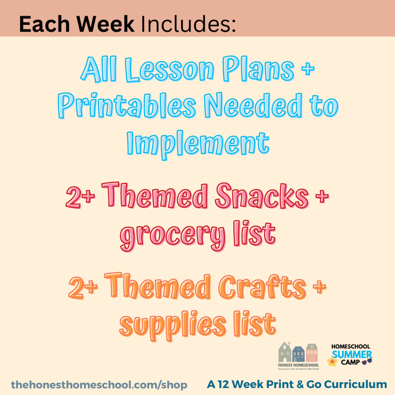 Homeschool Summer Camp