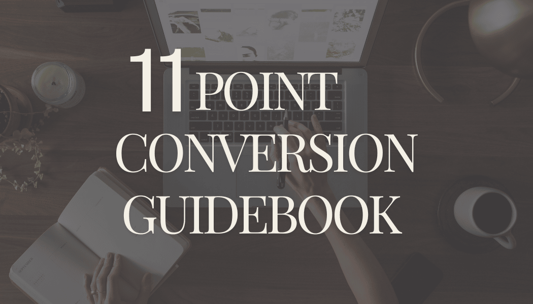 11 Point Conversion Guidebook