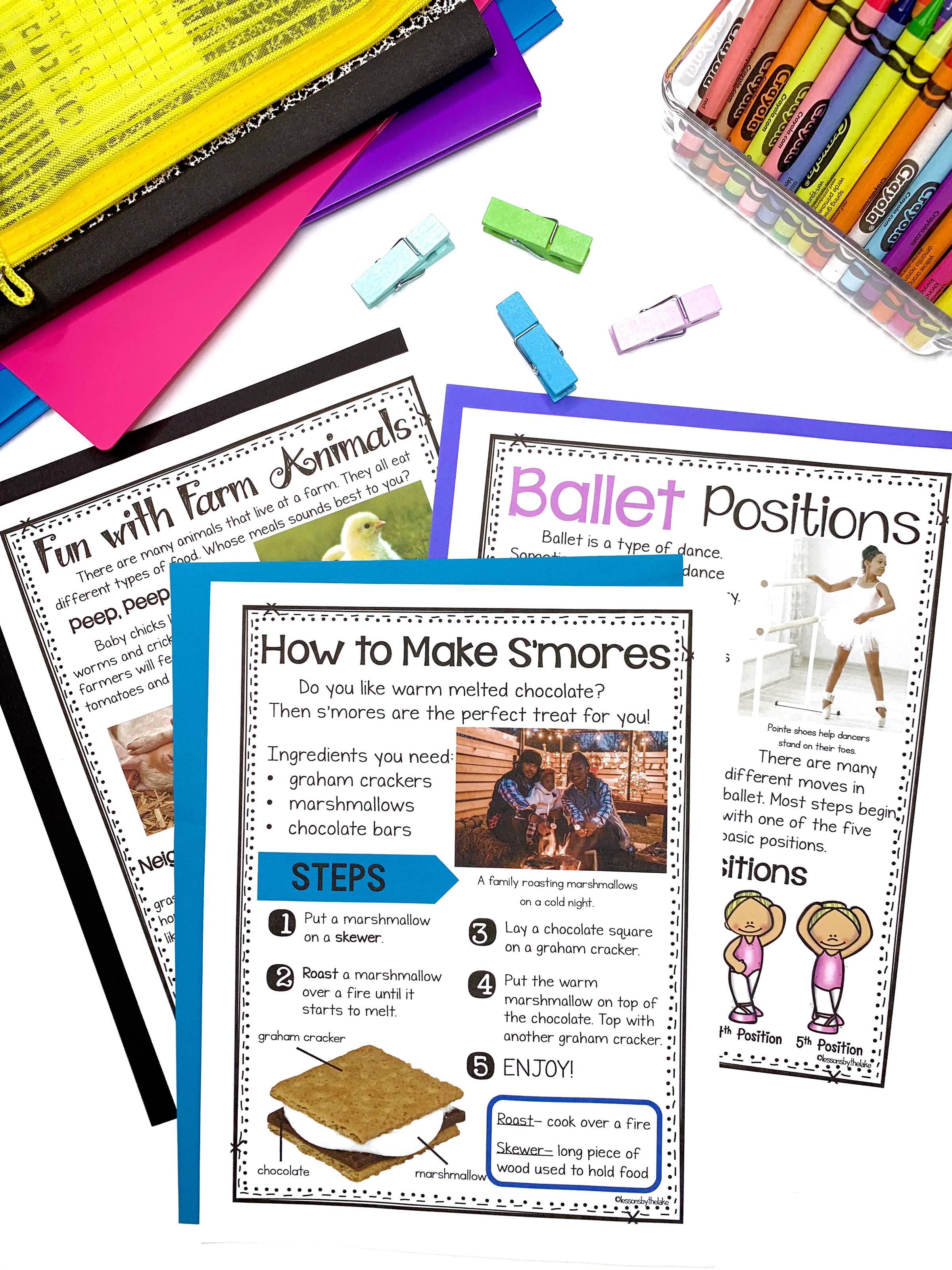 FREE Guide to Teaching Text Feature Lessons