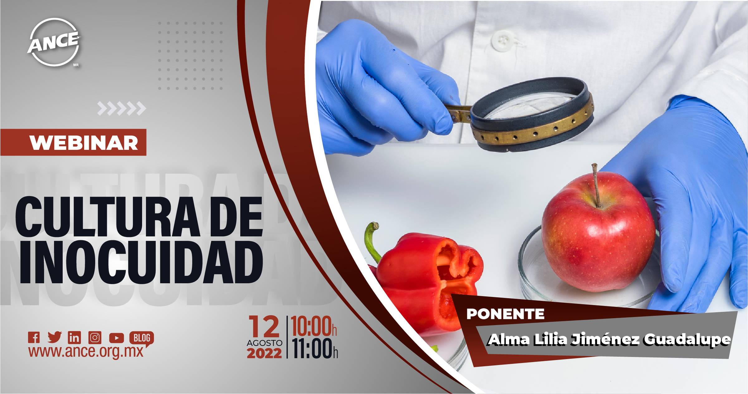 Webinar: Cultura de la Inocuidad