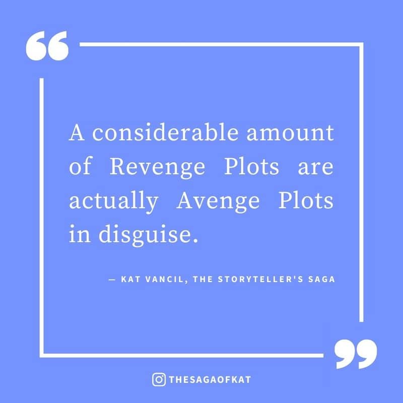 Let’s talk about revenge ⚔️😵 Plots that is
