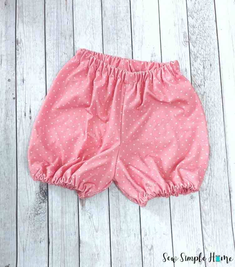 Girls Bloomer Sewing Pattern