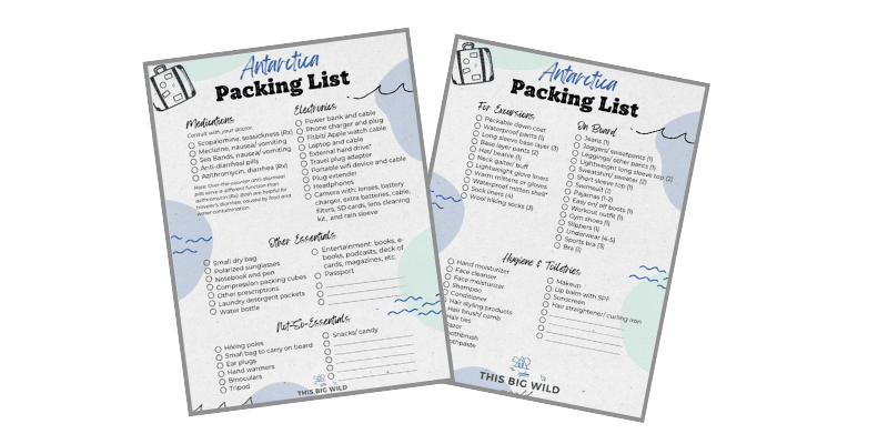 Antarctica Cruise Packing List: A Prepared Girl’s Guide – Outdoor ...