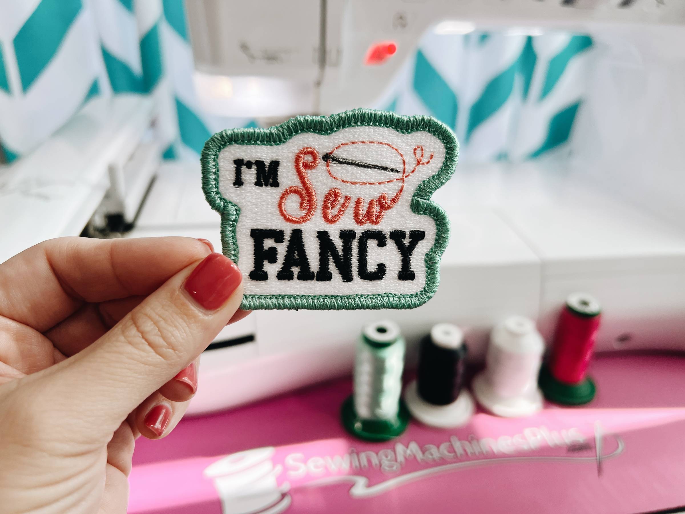 I'm Sew Fancy Patch