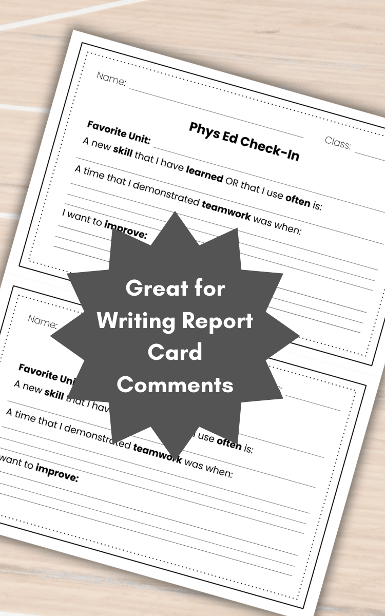 Get Your Free Phys Ed Check-In