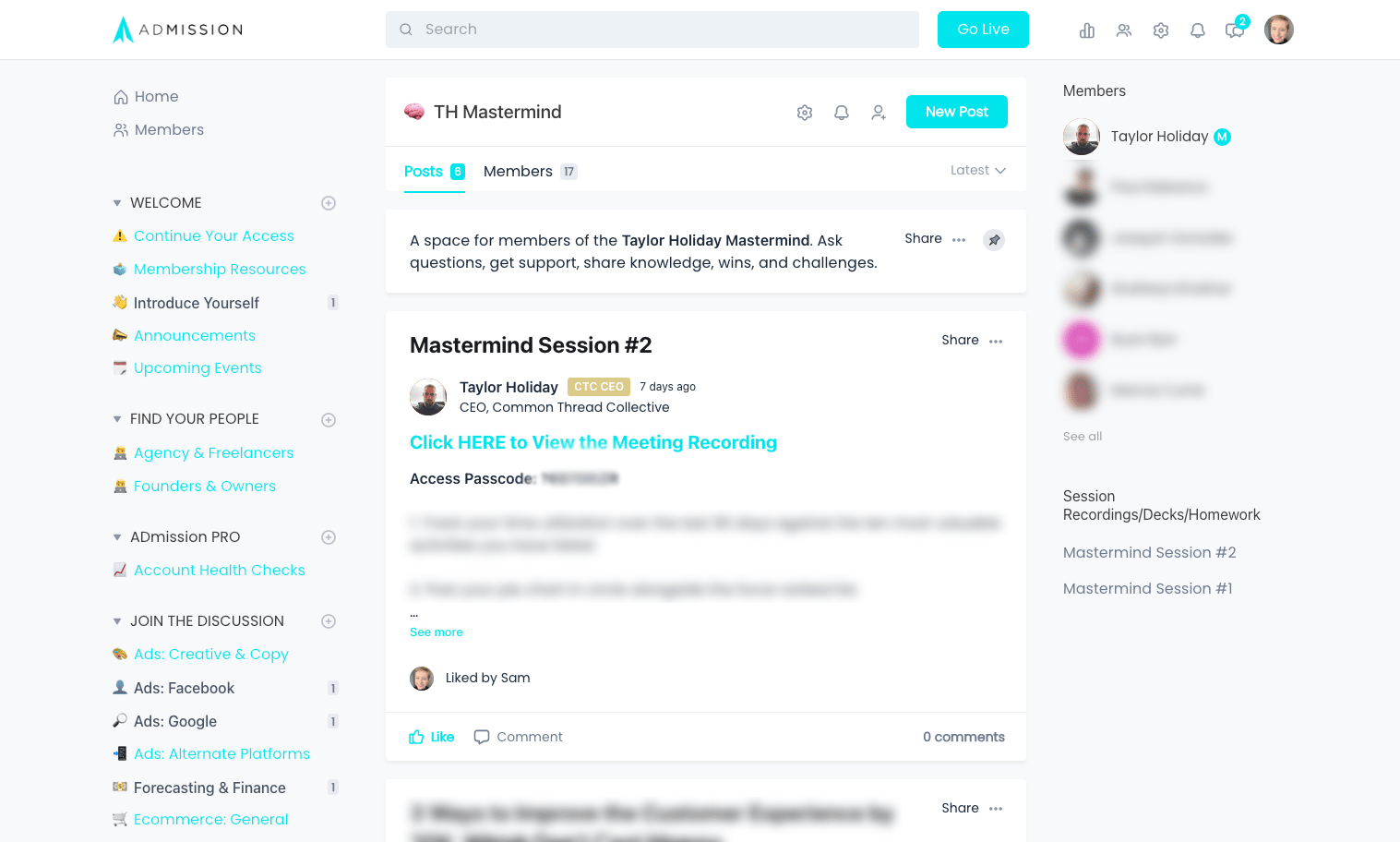 The Taylor Holiday Mastermind