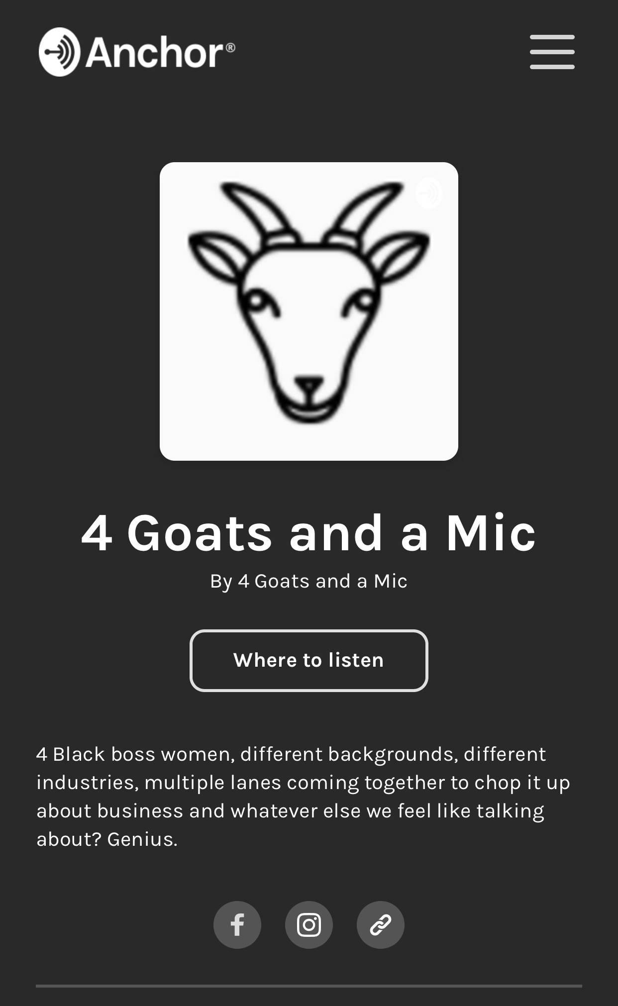 4 Goats and a Mic