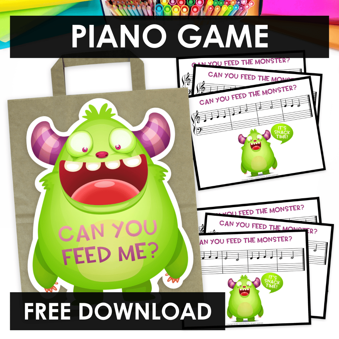 Sight-Reading and Ear-Training Game for Piano Students: Feed the Music ...