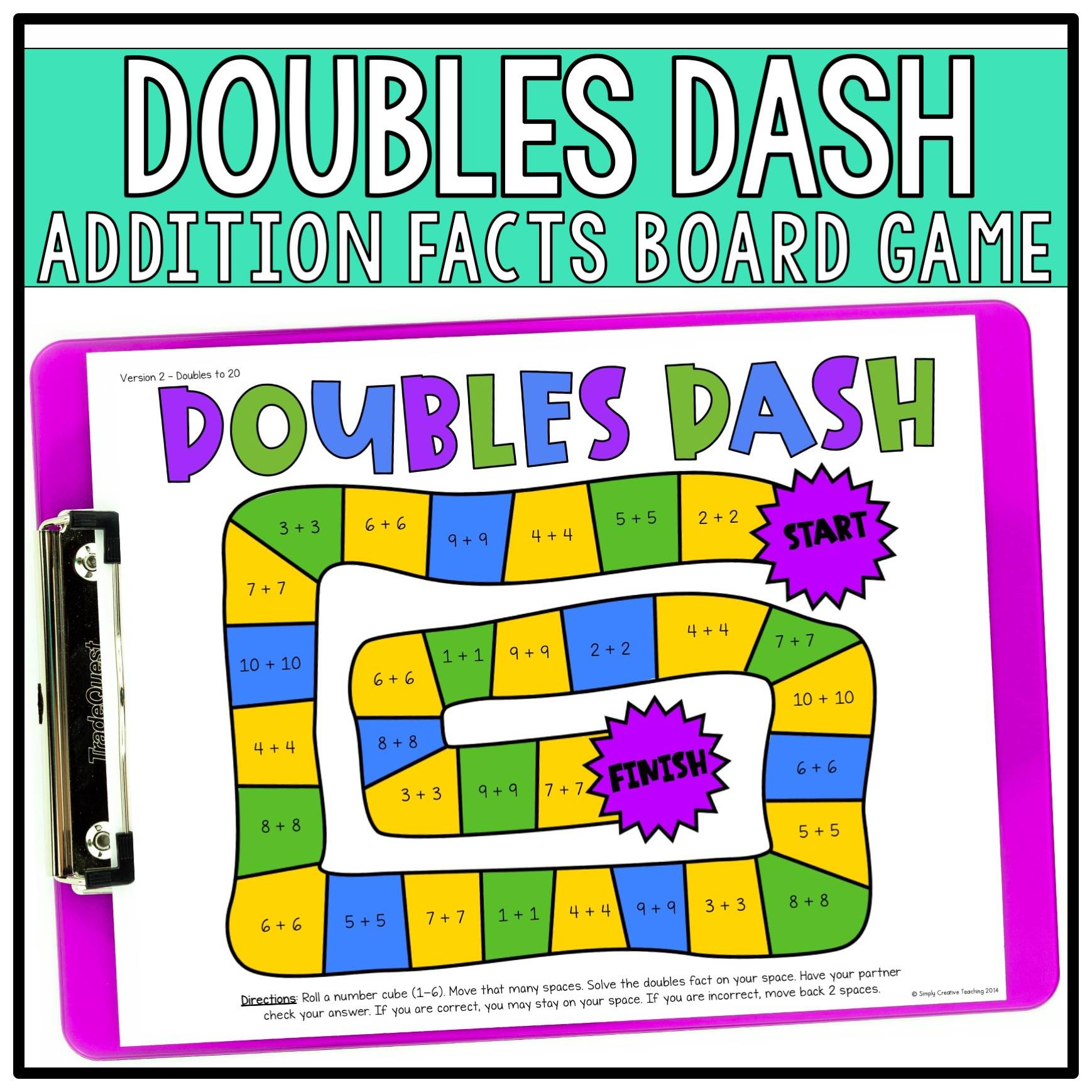 Doubles Board Game 